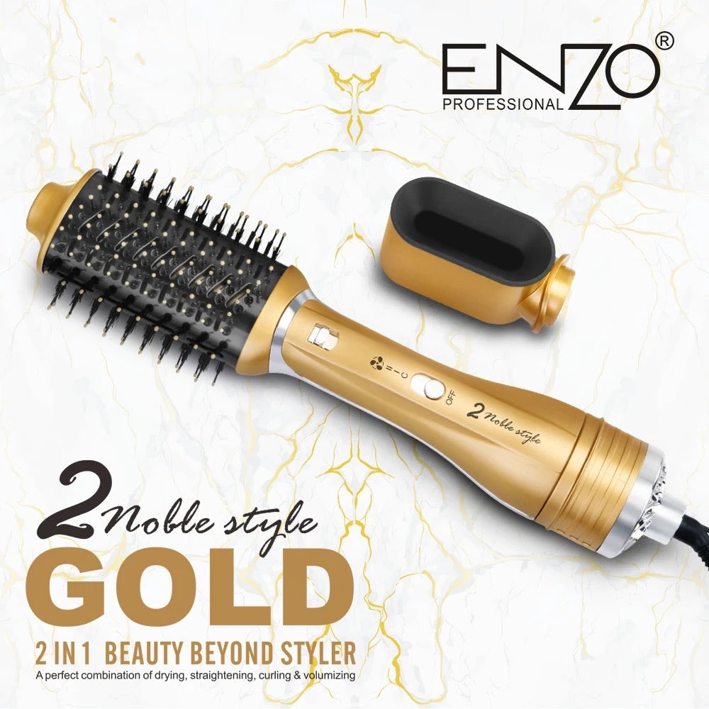 Brosse & séchoir Gold Enzo Original 🇮🇹🥇💯 avec 2 têtes 😍 – MODORA